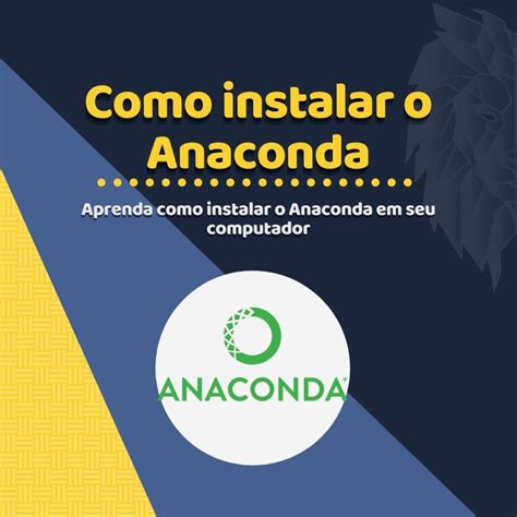 Como Instalar O Anaconda Computer Science Master