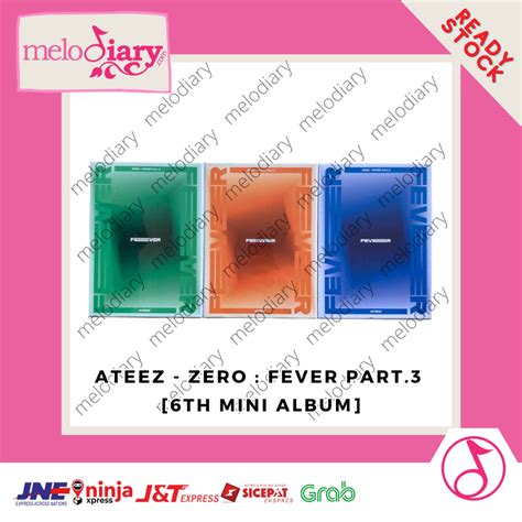Jual Ateez Zero Fever Part3 6th Mini Album Shopee Indonesia