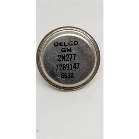 Gm Delco 2n277 Transistors Bipolar Pnp 40v 170 Watt At 25degc W