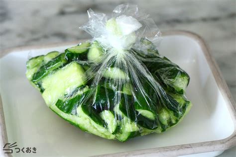 たたききゅうりのめんつゆ和えのレシピ作り方 つくおき