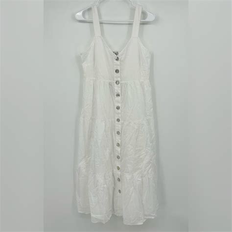 Rails Violet Dress In White Size Medium New With Depop