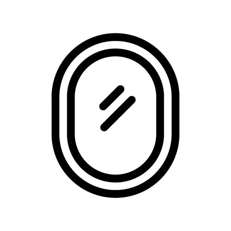 Mirror Icon Vector Symbol Design Illustration 26333604 Vector Art At