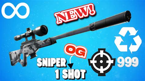 Infinite Sniper 1 Shot 🎯 Fortnite Creative Map Code Dropnite