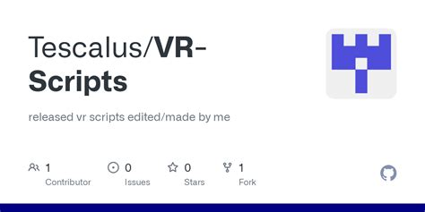 Vr Scripts Netless Skeds Vr At Main Tescalus Vr Scripts Github