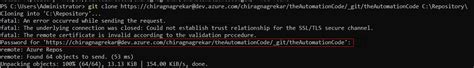 How To Clone Azure Devops Repo The Automation Code