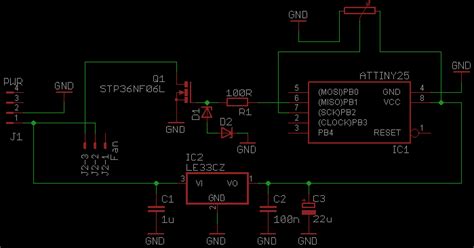 AVR Microcontroller Based PWM Fan Controllers Zak S Electronics Blog