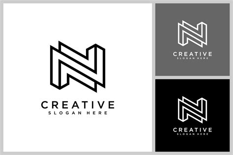 Initial Letter N Logo Vector Design Graphic By Dunia8103 · Creative Fabrica