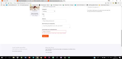 Android Api Callbackurl Invalid Calls Stack Overflow
