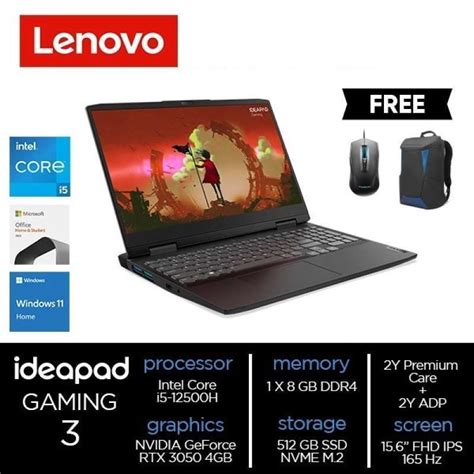 Jual Lenovo Ideapad Gaming Iah F Id Core I H Gb Gb Rtx W Di Seller King