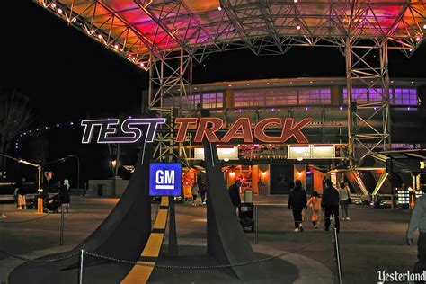 Yesterland Test Track 10” — Test Track Presented By General Motors
