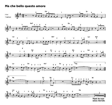 Ma Che Bello Questo Amore Eros Ramazzotti Sheet Music Easy Sheet Music