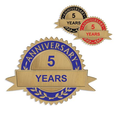 Stock Anniversary Lapel Pin Hodges Badge Company