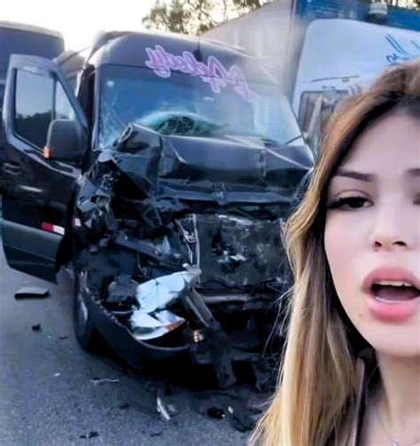 Teenage Singer Cheats Death In Seven Car Pile Up And Still Arrives In