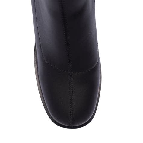 Solo Donna Ghete Femei Solo Donna Negre Din Material Textil Tip Neopren