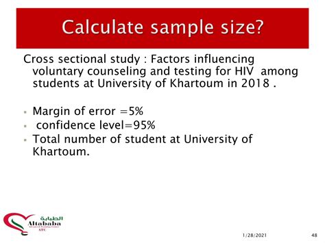 Sample Size And Sampleing Ppt