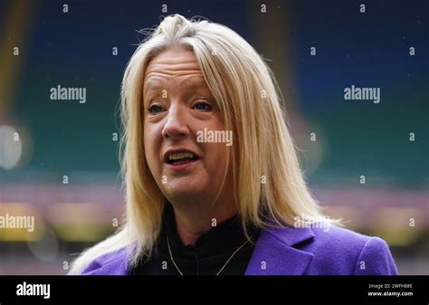 Wru Chief Executive Officer Abi Tierney During The Epcr Announcement At