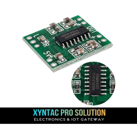 PAM8403 Digital Amplifier Board Class D Stereo Audio Power For Arduino Shopee Malaysia