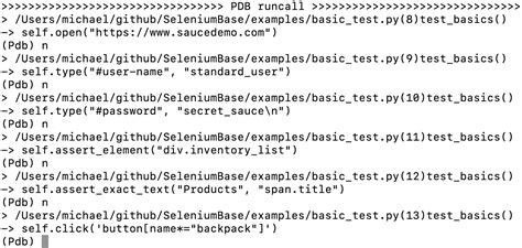 debugging with the new pdbp pdb python debugger seleniumbase