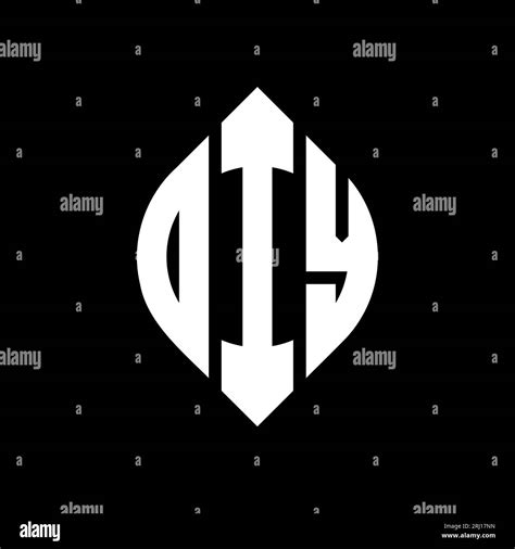 Diy Circle Letter Logo Design With Circle And Ellipse Shape Diy Ellipse Letters With