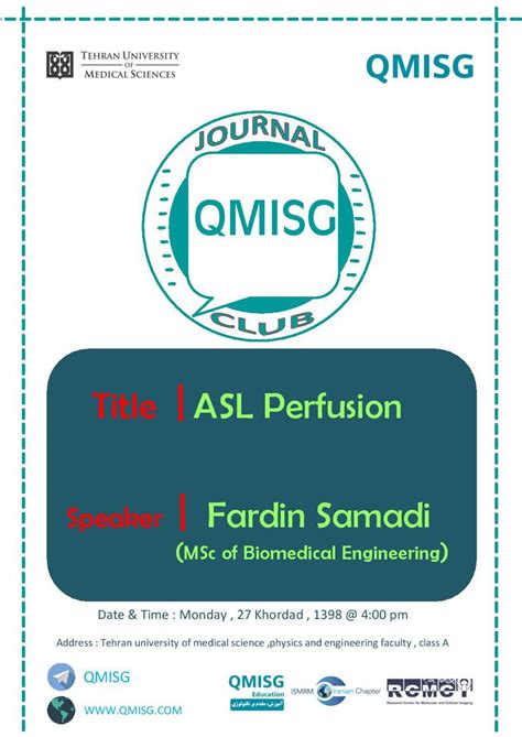 ASL Perfusion QMISG Journal Clubs