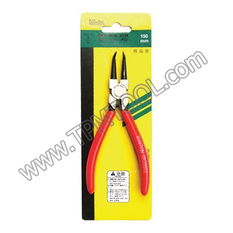 คีมถ่างแหวนสปริง ด้ามหุ้มยาง ปากตรง 8 Winton Winf14 08 Winton Tools