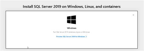 Sql Server 2019 Overview And Installation