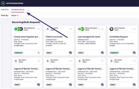 Recurringbulk Requests Content Snare Help