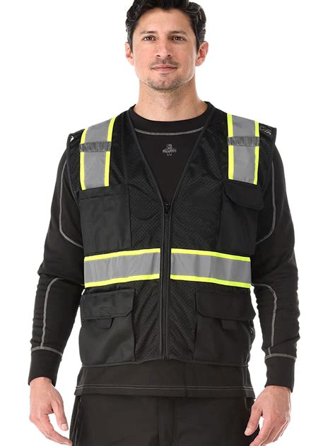 Safety Vest With Pockets And Radio Loop 8999 Refrigiwear