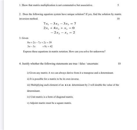 Solved Show That Matrix Multiplication Is Not Commutative Chegg