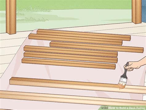 How To Build A Deck Railing With Pictures WikiHow