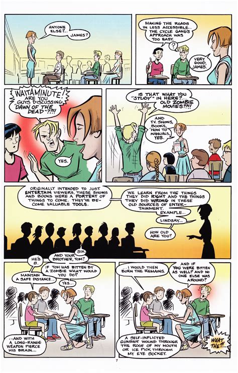 Read Online Zombies Vs Cheerleaders Comic Issue 3