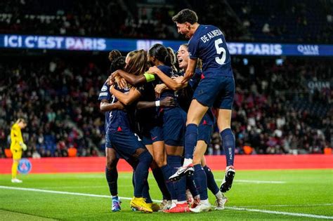 Foot PSG LdC Fem Le PSG élimine Man Utd et rejoint l OL et le Paris FC Foot