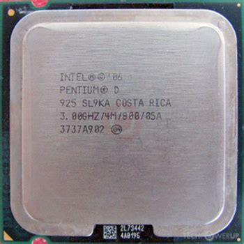 Intel Pentium D 925 Specs | TechPowerUp CPU Database