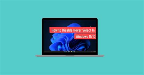 How To Disable Selection Highlight On Hover In Windows