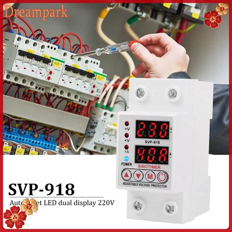Sinotimer svp 918 916 912 220v 63a อุปกรณ์ป้องกันแรงดันไฟฟ้า อุปรกรณ์ ...