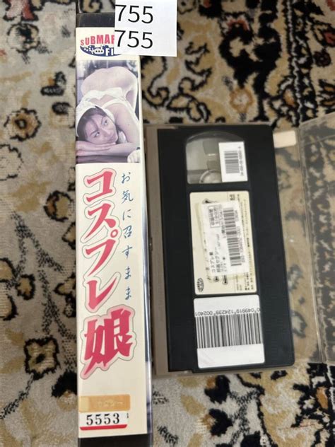 Yahooオークション ビデオテープ755 807中古 Vhs コスプレ娘 河野綾