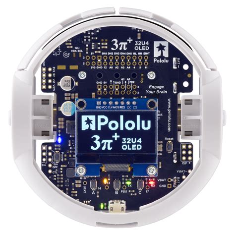 Pololu 3pi 32u4 Robot Standard Edition 301 Mp Motors Assembled