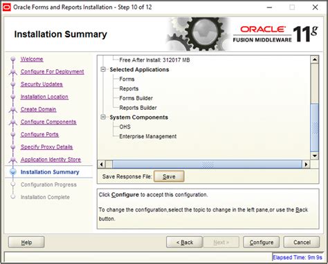 Oracle 11g Forms And Reports Installation Part 5 Configure Classic Instance Computer Station