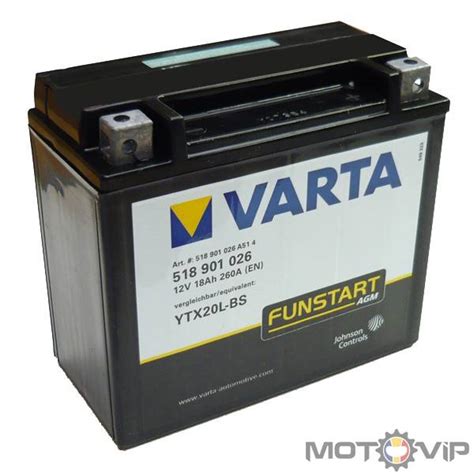 Ytx L Bs Acumulator Atv Moto Varta