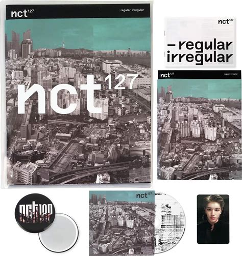 Nct 127 1st Album Nct 127 Regular Irregular Irregular Ver Cd