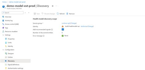 Creare E Configurare Una Risorsa Di Modello Di Salute In Azure Monitor