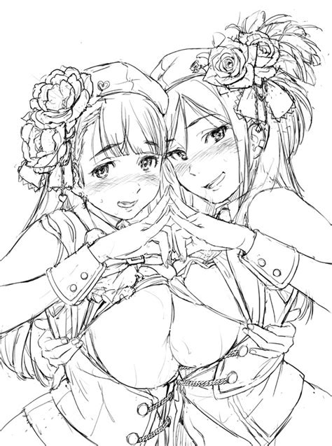 Naruko Hanaharu Comic Kairakuten Hame Doru 2girls Q Asymmetrical