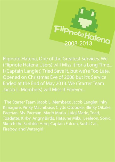 My Tribute To Flipnote Hatena By Jlanglet On Deviantart