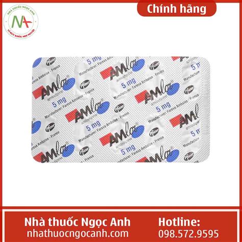 Thuốc Huyết áp Amlor Pfizer 5mg Của Pháp Giá Bao Nhiêu Mua ở đâu