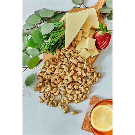 Grandy Oats Organic Garlic Herb Roasted Cashews Shop Nuts And Seeds At