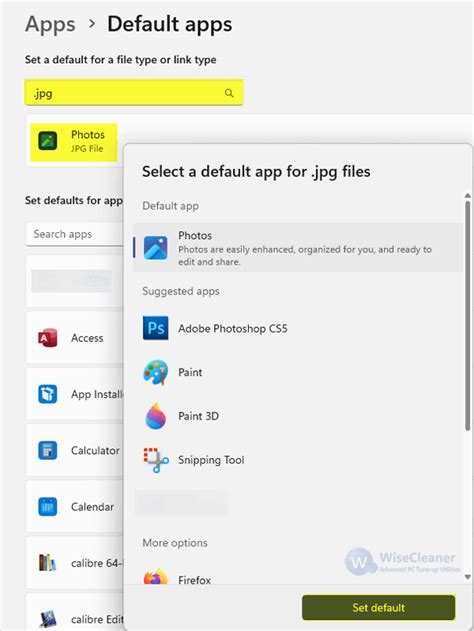 Set A Default For A Certain File Type In Windows Set A Default For A Certain File Type In Windows