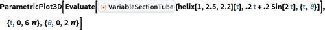 Variablesectiontube Wolfram Function Repository