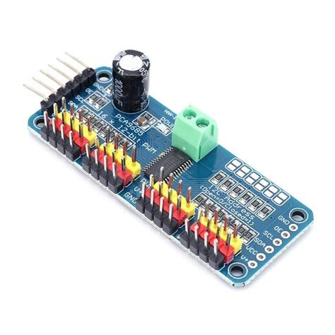 Controlador Pca9685 Módulo Controlador Interfaz Iic Motor Pwm De 16