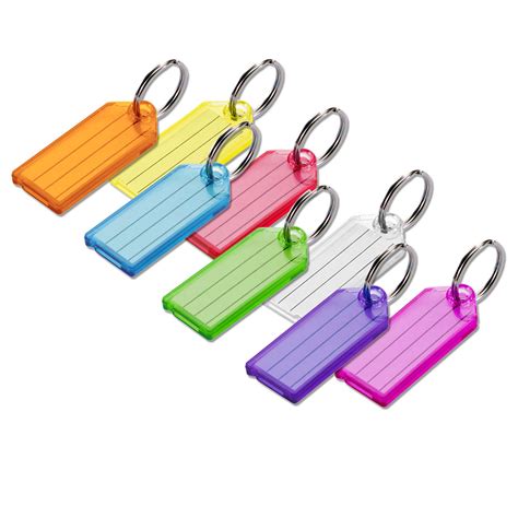 Key Tag With Split Ring