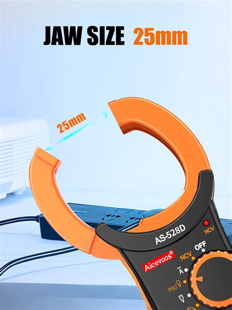 Buy Aicevoos 528D Digital Clamp Meter Multimeter 4000 Counts Voltage Tester Auto Ranging